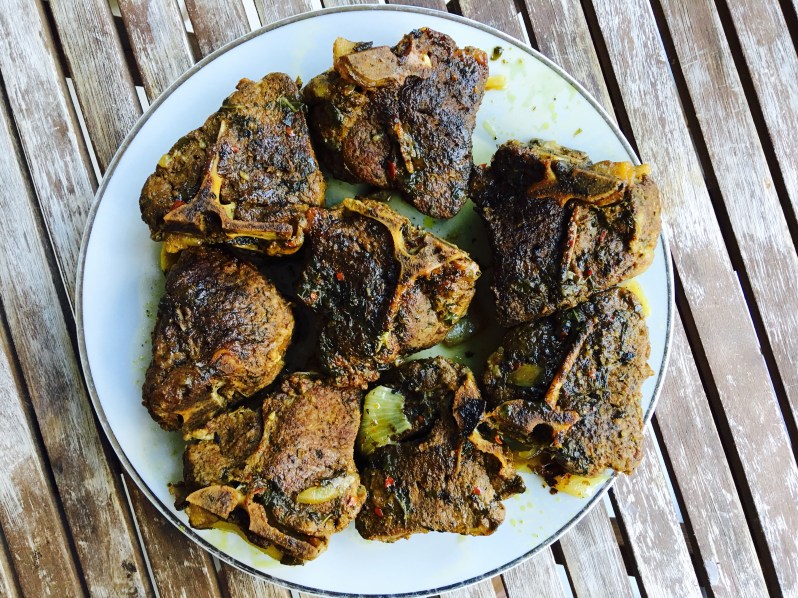 Sri Lankan Curry Lamb Loin Chops with Coconut Risotto – Marvelous Mo at ...